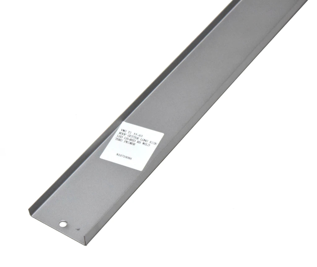 1955-1963 T1 Bus Roof Gutter Long Side LHD LH = RHD RH – Steelhorse Design